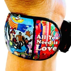 Hand Crafted | Jewelry | The Beatles All You Need Is Love Bangle ...